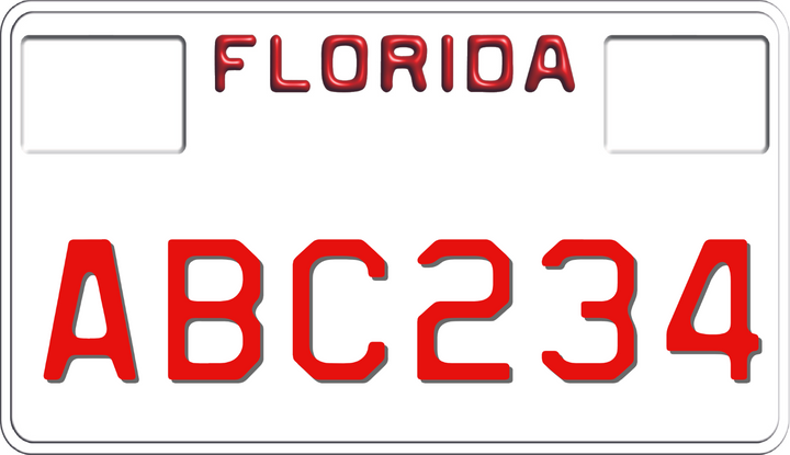 Florida Motorcycle Specialty License Plate | Florida License Plate ...