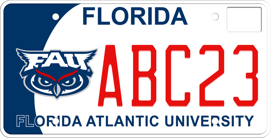 BUY CUSTOM FLORIDA LICENSE PLATES SPECIALTY - COLLEGIATE – Florida ...