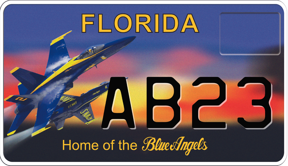 Florida Motorcycle Specialty License Plate | Florida License Plate ...