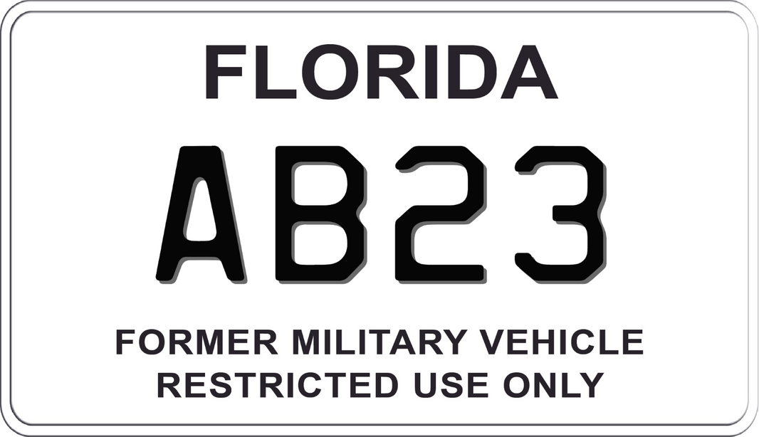 Florida Motorcycle Specialty License Plate | Florida License Plate ...