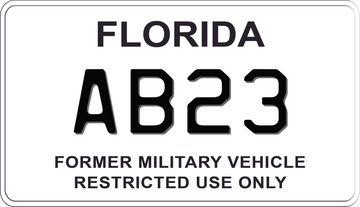 Florida Motorcycle Specialty License Plate | Florida License Plate ...