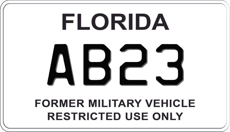 Florida Motorcycle Specialty License Plate | Florida License Plate ...