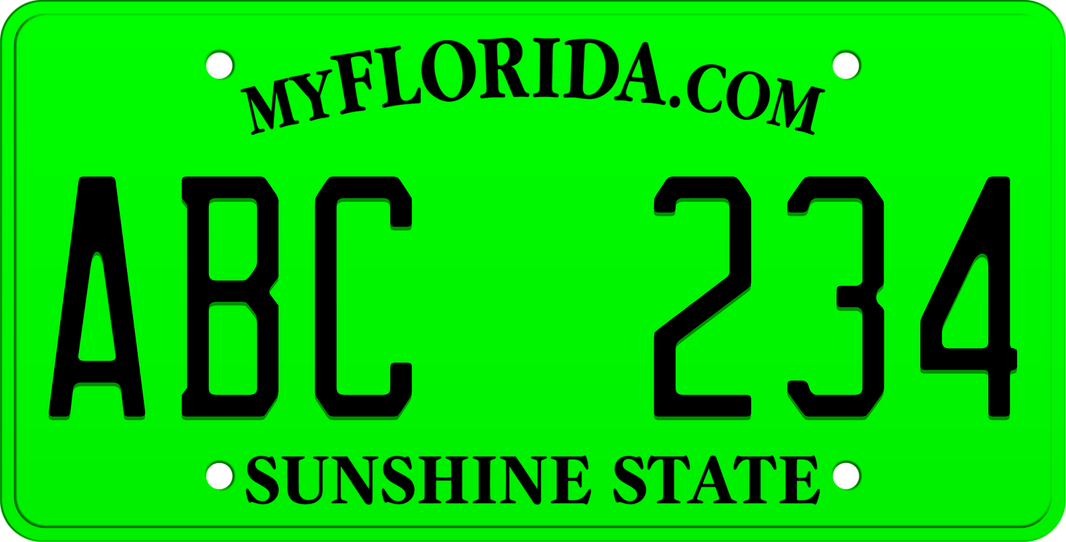 Florida Personalized Plates | Custom License Plate | Florida License ...